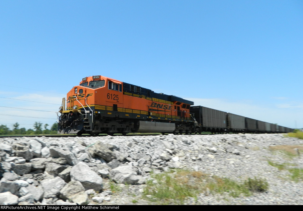 BNSF 6125 - DPU